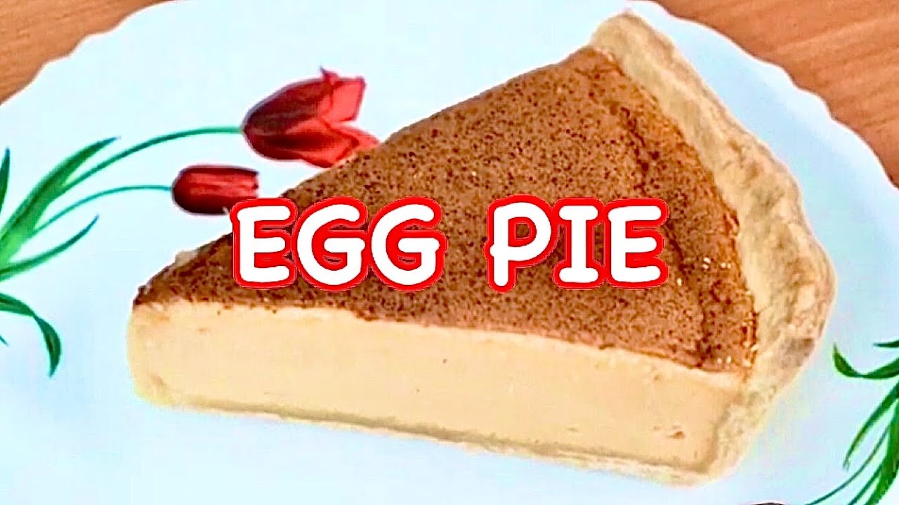EGG PIE RECIPE | HOW TO MAKE EGG PIE - YouTube