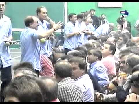 1997 Final Manomanista: Arretxe vs Elkoro (Frontón Atano III) - YouTube