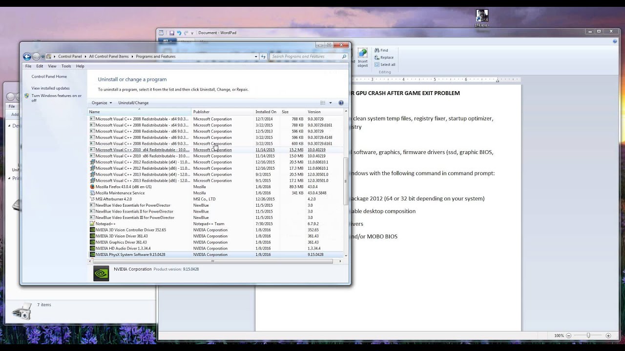Troubleshooting Gpu Problems Like Crash After Game Exit And Solutions 2357