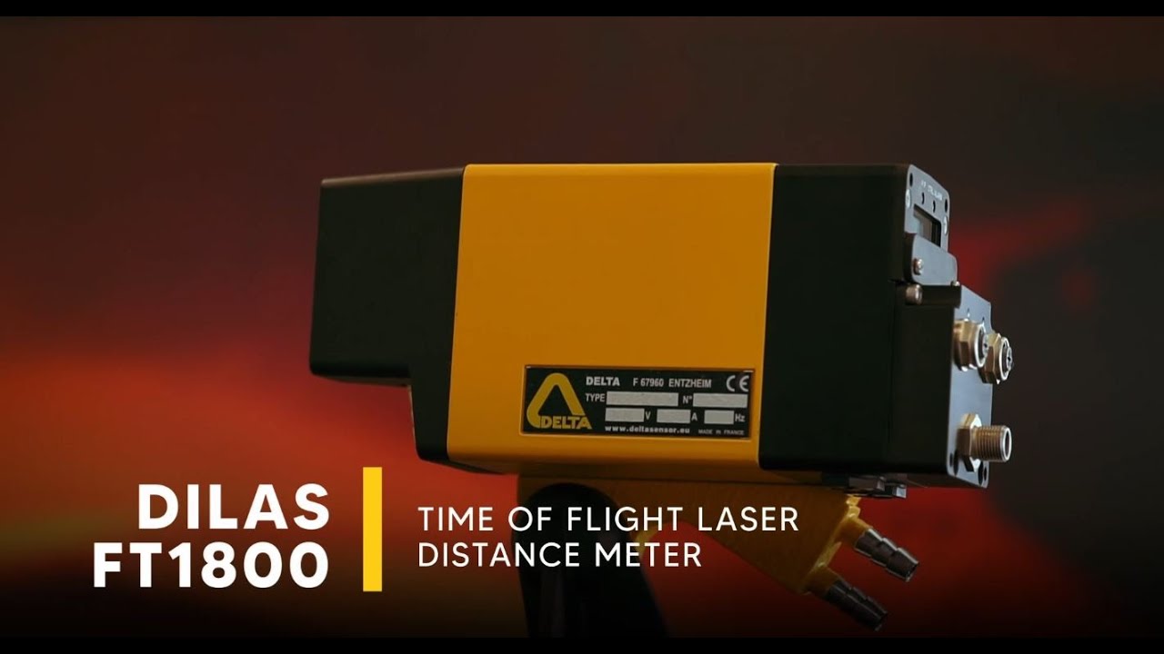 Laser distance meter - DILAS FT1800 - YouTube