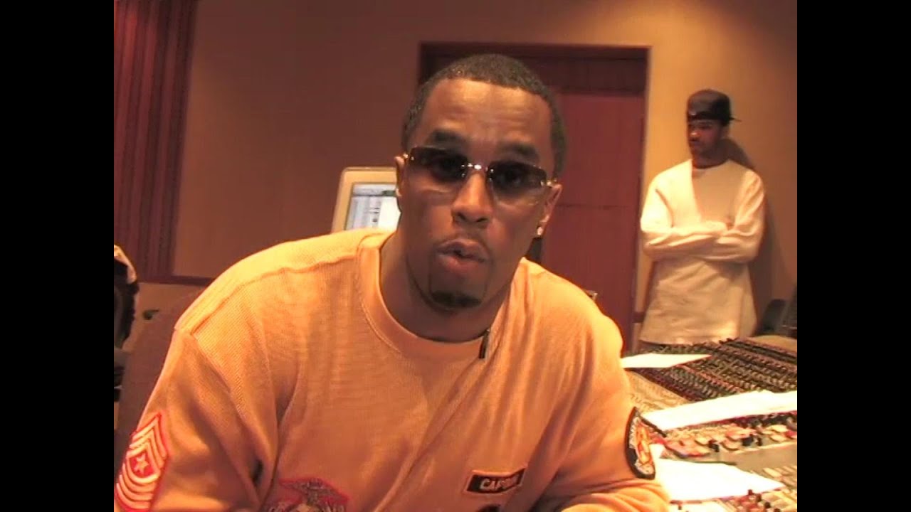 P Diddy #Rare Late Night Studio....?? - YouTube
