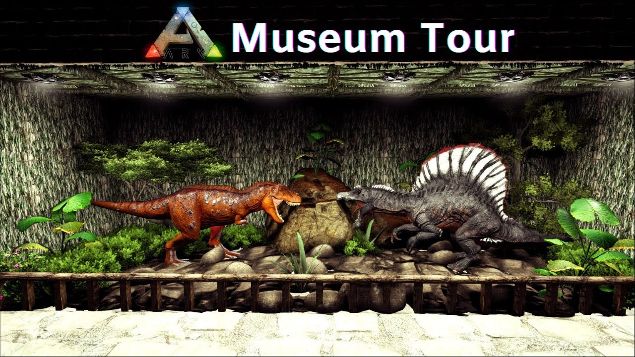 WE MADE A MUSEUM IN ARK! - Ark Museum Tour - YouTube