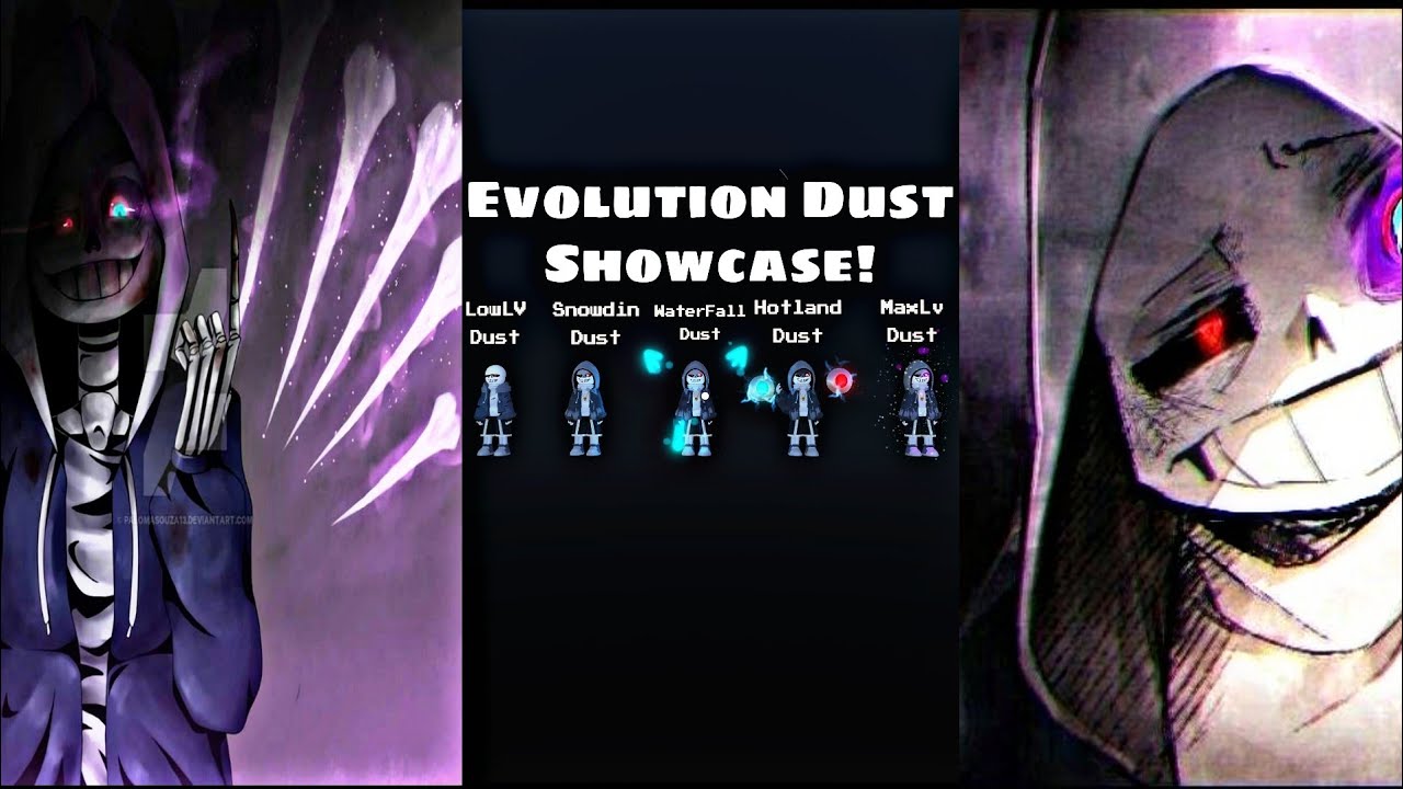 Evolution Dust Showcase! (Undertale Crazy Multiverse Timeline) - YouTube