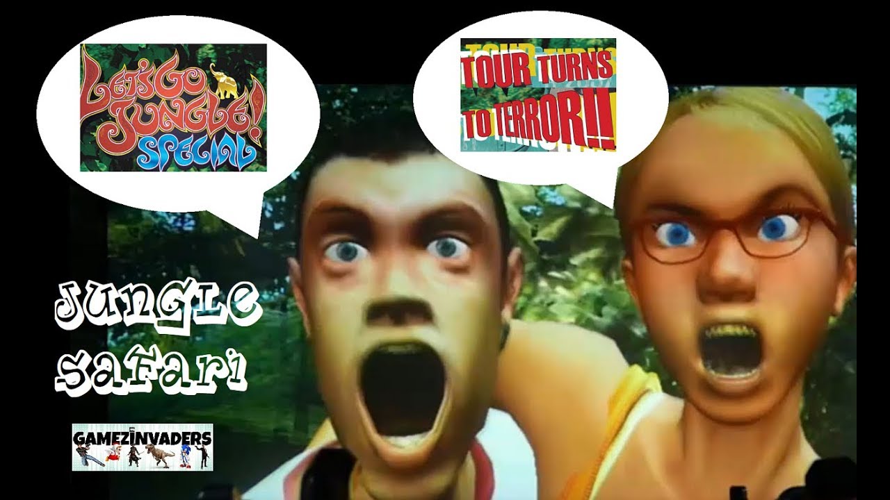 Let's Play: SEGA's LET'S GO JUNGLE! Arcade Shooter! [Jungle Safari ...