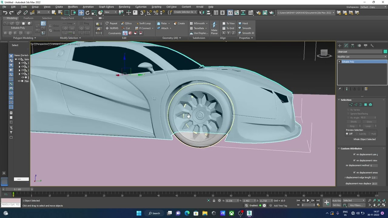 wire parameters 3ds max { Part- 6 } - YouTube