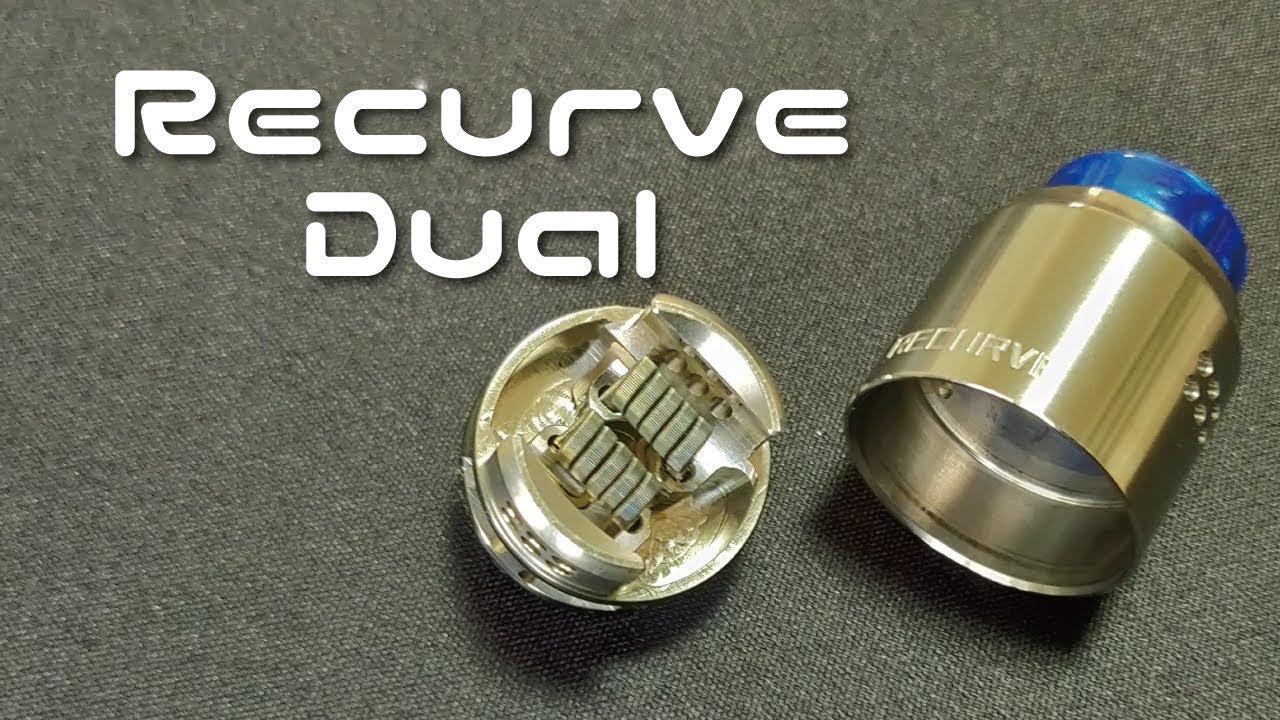 Wotofo - Recurve Dual RDA by Mike Vapes 濃厚爆煙RDA! - YouTube