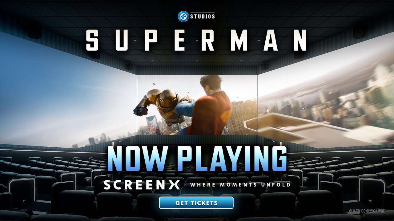 Superman ScreenX Official Trailer - YouTube