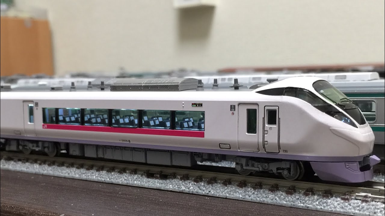 KATO E657系 床下グレーとなって全検出場 - YouTube