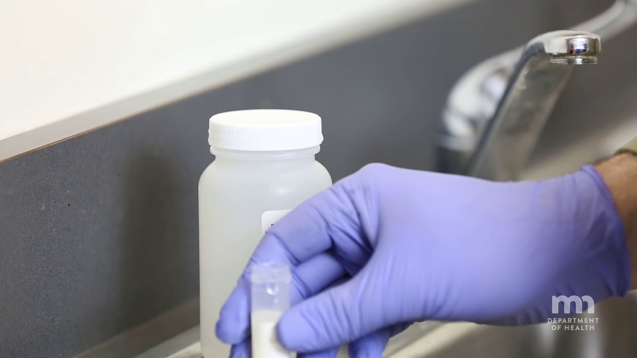 How To Collect A Drinking Water Total Organic Carbon (TOC) Sample - YouTube
