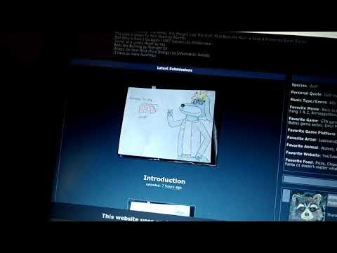 I officially have a FurAffinity account... (no joke) - YouTube