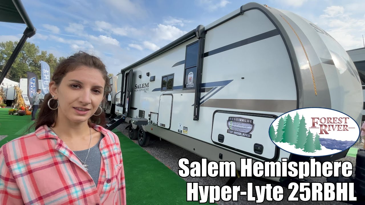 Forest River RV-Salem Hemisphere Hyper-Lyte-25RBHL - YouTube