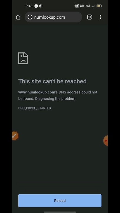 The site can't be reached l how to fix this site can't be reached error on Android mobile l # ...