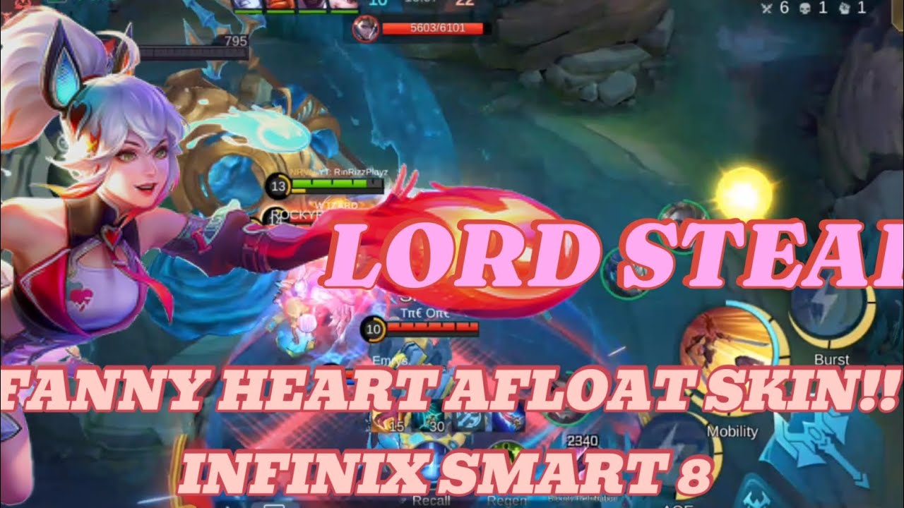 FANNY HEART AFLOAT SKIN IS BACK!!! || INSTENSE MATCH || INFINIX SMART 8 ...