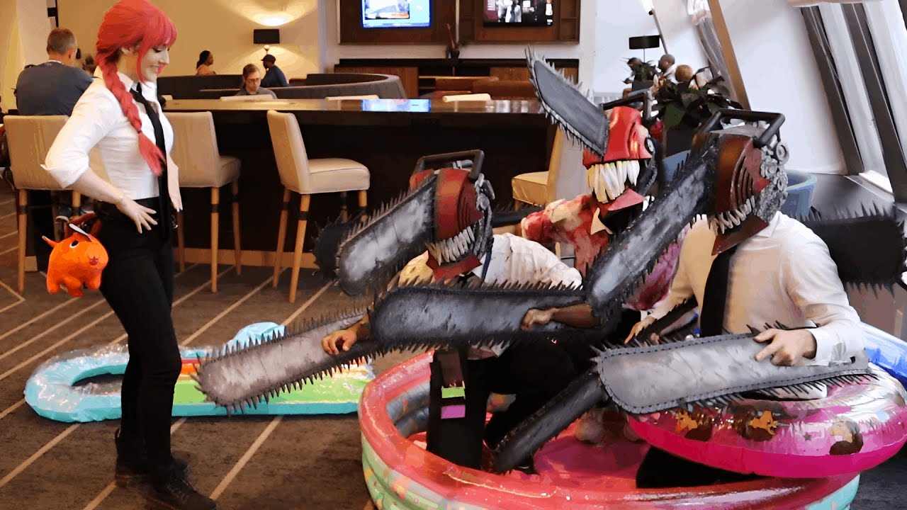 PROJECT CERBERUS 2.0 || Chainsaw Man Cosplay Crack (ft. @JuliaStunts ...