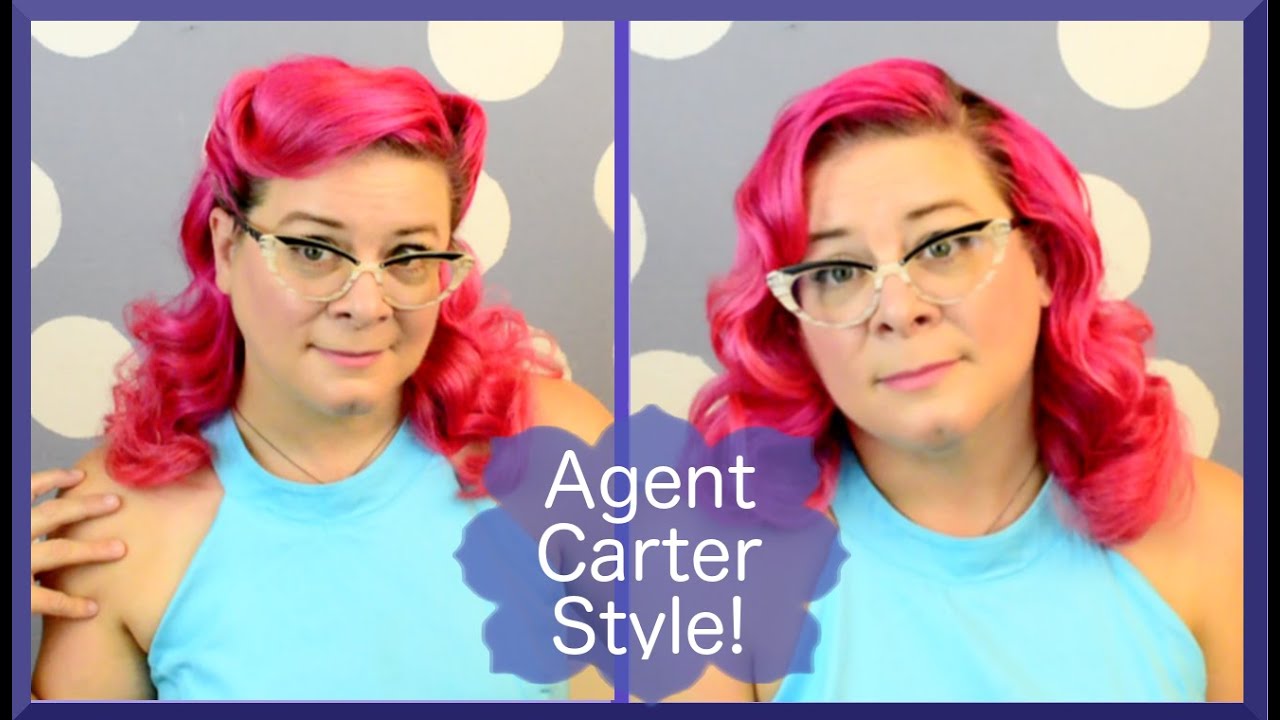 Agent Carter Hair Tutorial ~ Two Looks in One! - YouTube