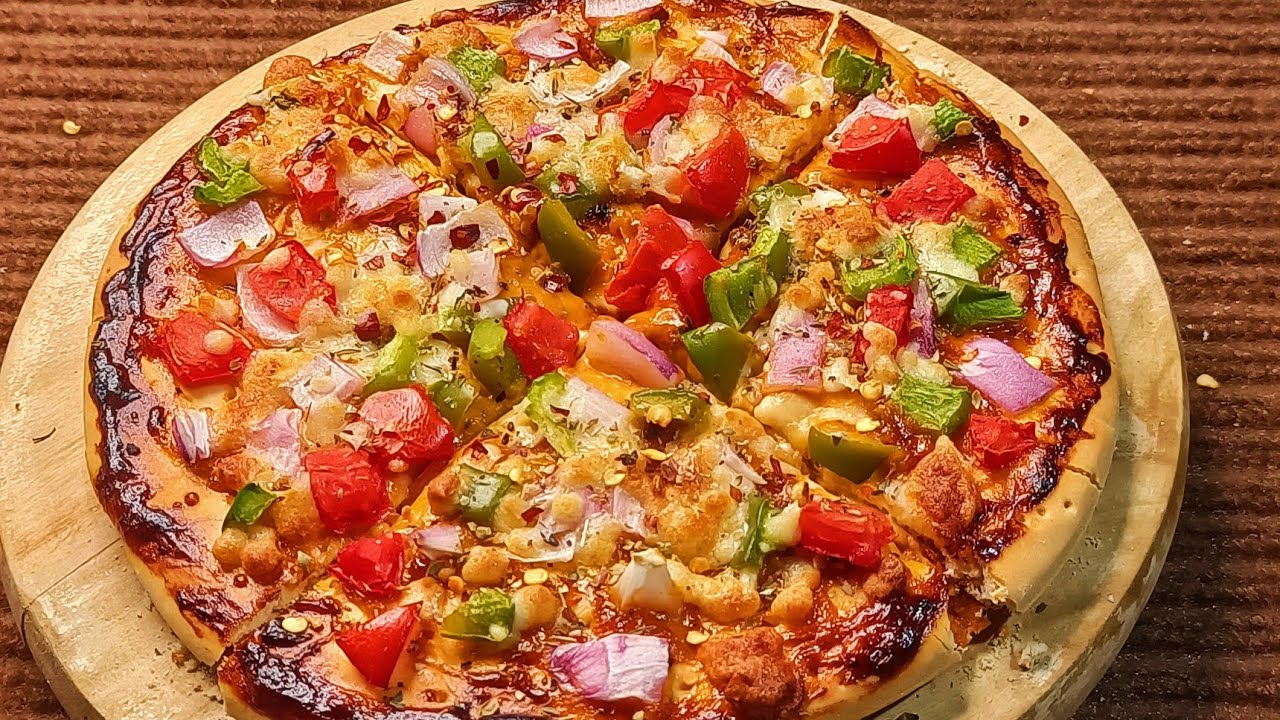 Double Layer Pizza/Pizza Recipe - YouTube