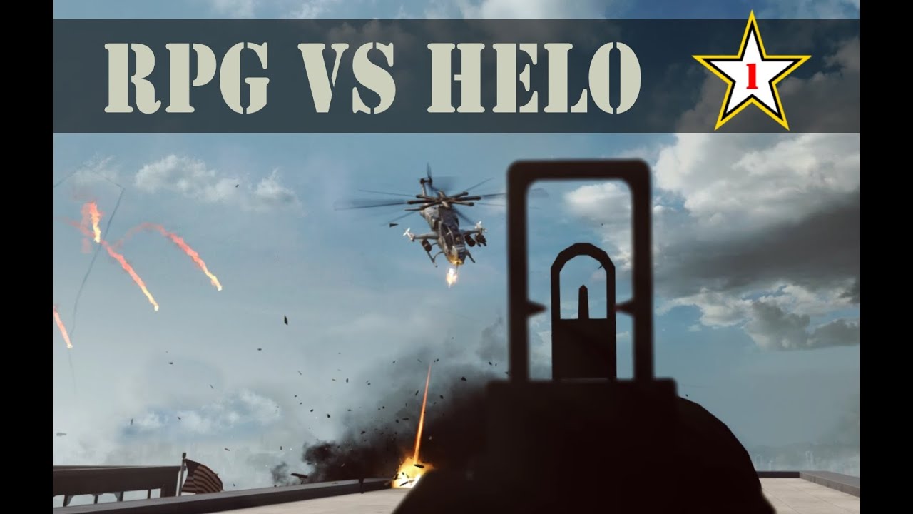 RPG vs Helicopter #1 - Battlefield 4 Highlights - YouTube