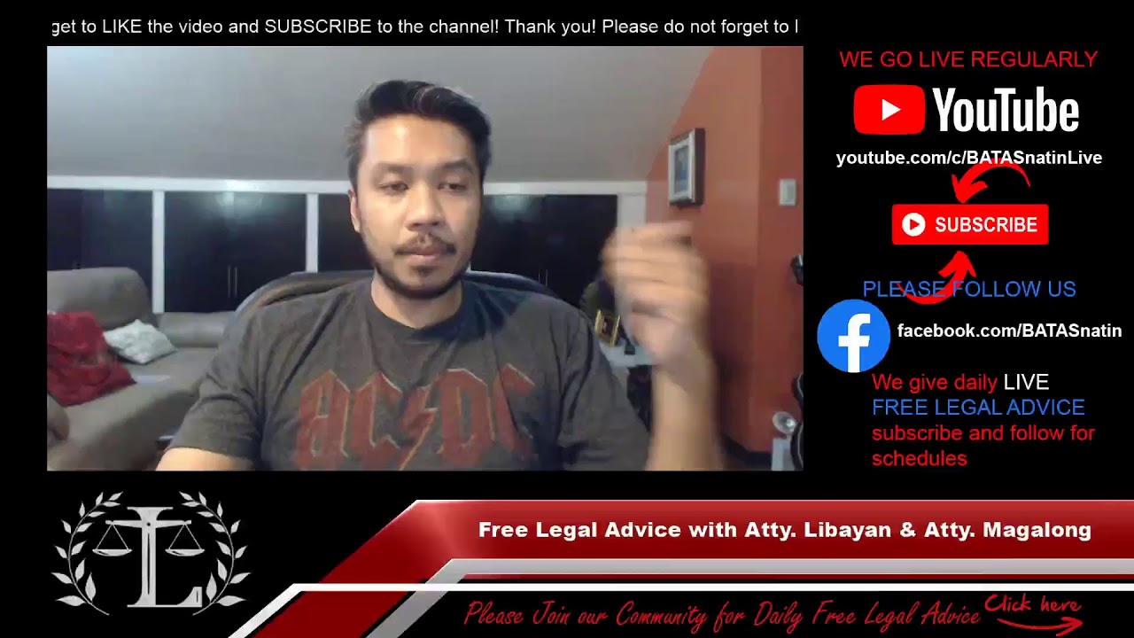 Atty. Libayan Free Daily Legal Advice | What is notarization? | Who is ...