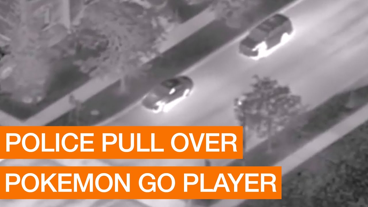 Police Pull Over Pokemon Go Player (Package) - YouTube