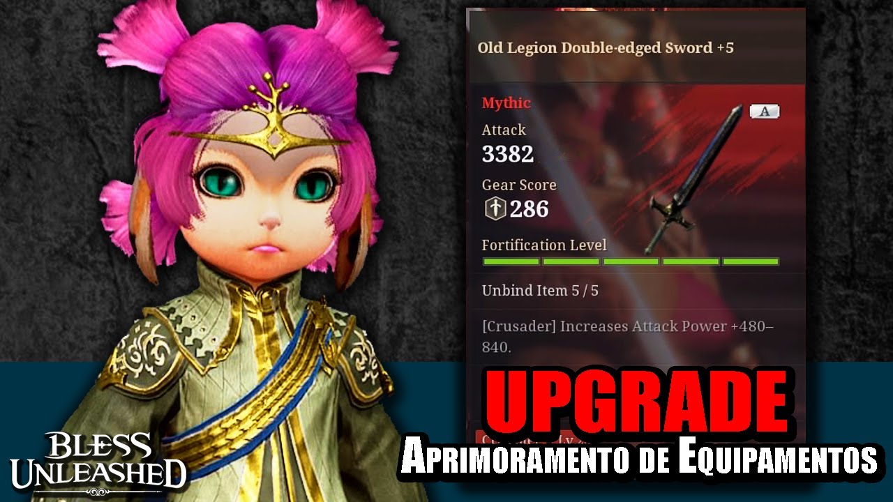 GUIA PARA APRIMORAMENTO DE EQUIPAMENTOS / UPGRADE BLESS UNLEASHED 2022 ...