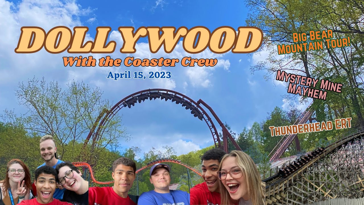 Coaster Crew at Dollywood! | April 15, 2023 | Vlog - YouTube