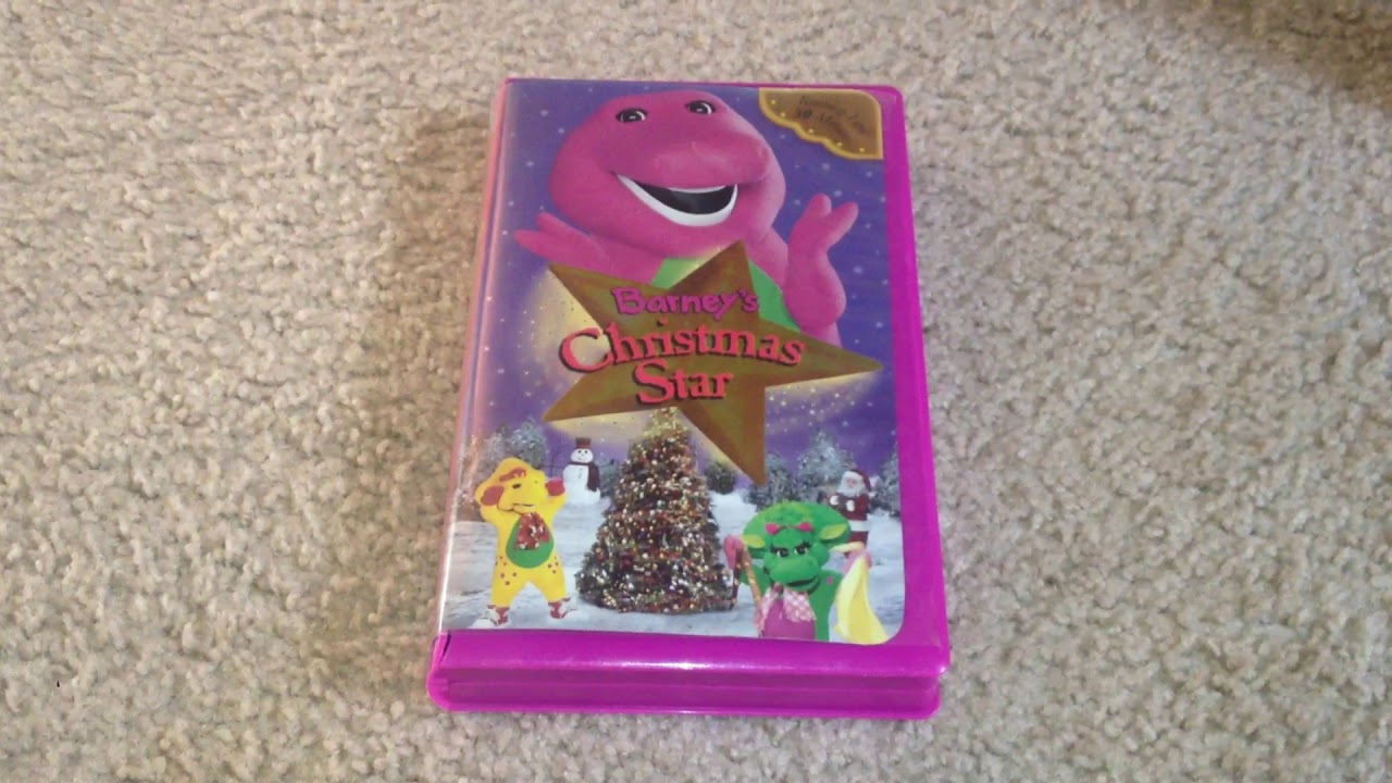 VHS Review: Barney's Christmas Star 2002 VHS - YouTube