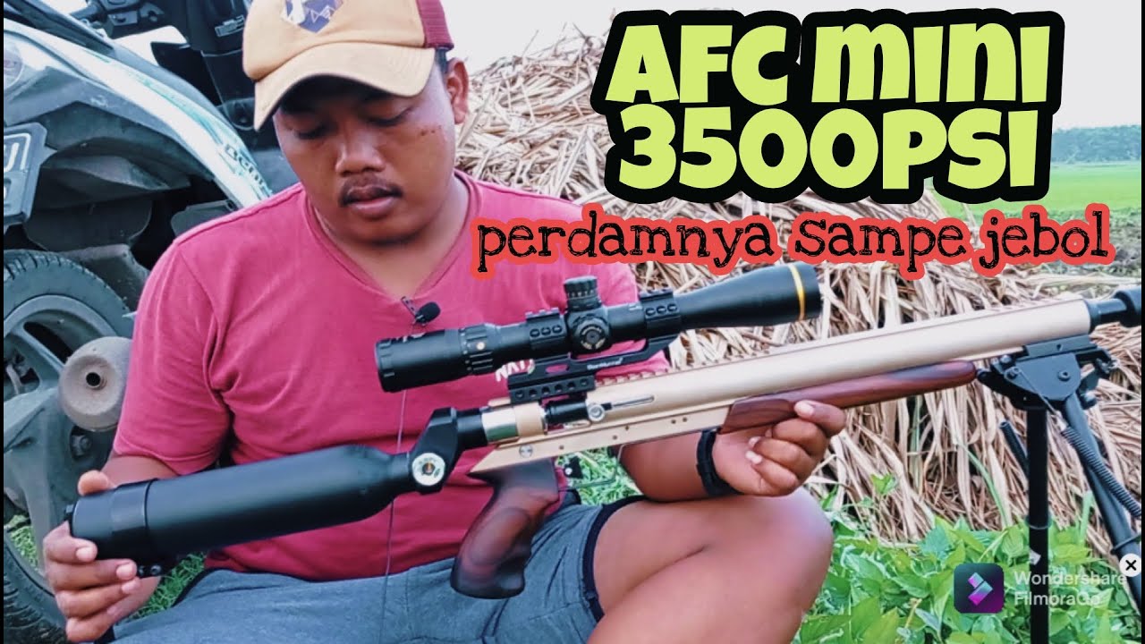 AFC MINI big game 3500psi tess 70meter - YouTube