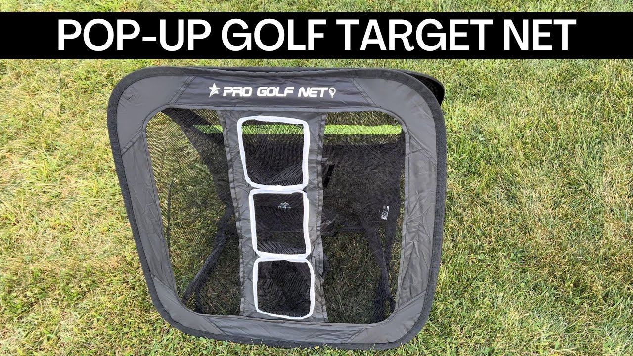 Pro-Golf Pop-Up Golf Net | Chipping Practice in your Yard #golf - YouTube