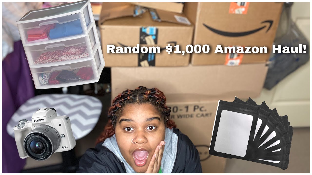 NEW $1,000 Random Amazon Haul *WITH LINKS*| APRIL 2021| - YouTube