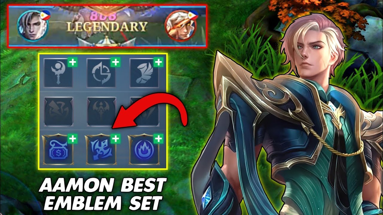 MUST TRY THIS!!! NEW AAMON OP EMBLEM SET🔥 AAMON BEST EMBLEM SET - YouTube