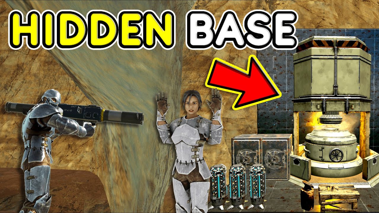 DUO Raiding HIDDEN Bases - ARK PvP - YouTube