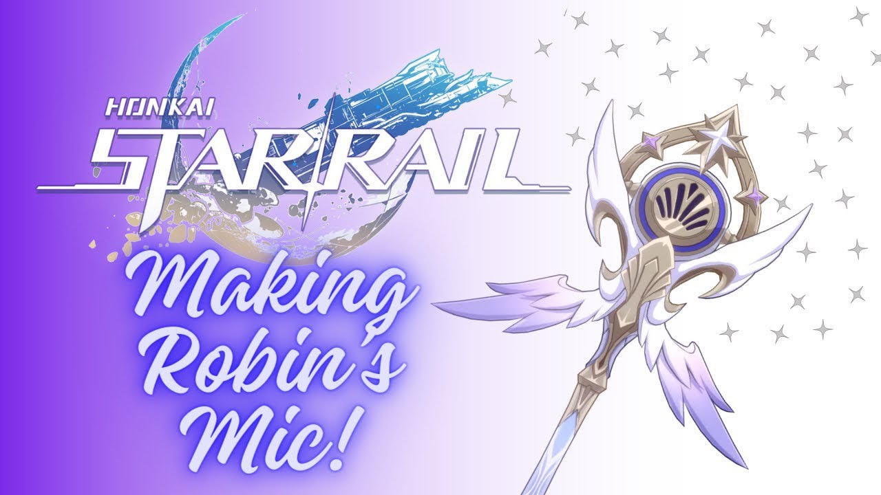 Making Robin’s mic from Honkai Star Rail! - YouTube