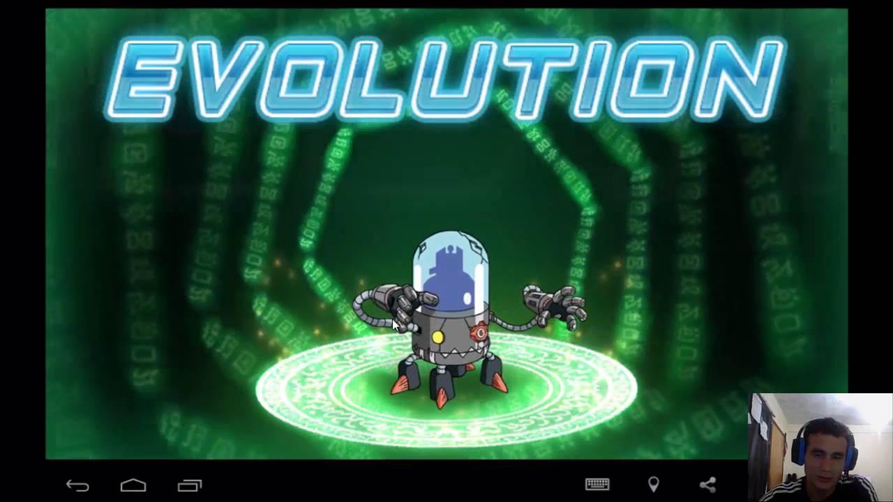 Digimon Soul Chaser - Guardromon Evolution = Datamon - YouTube