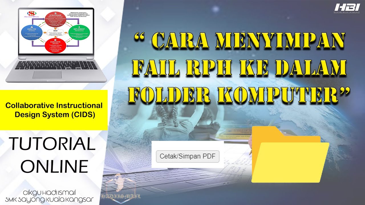 Cara Simpan Fail RPH CIDS ke Folder Komputer - SISTEM CIDS #simpanrph # ...