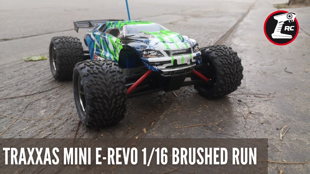 Traxxas Mini Revo street run. - YouTube