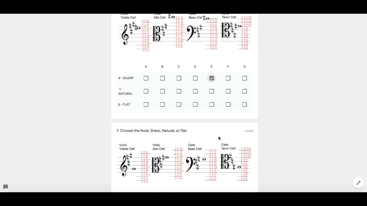 Chromatic Test - A Major Video - YouTube
