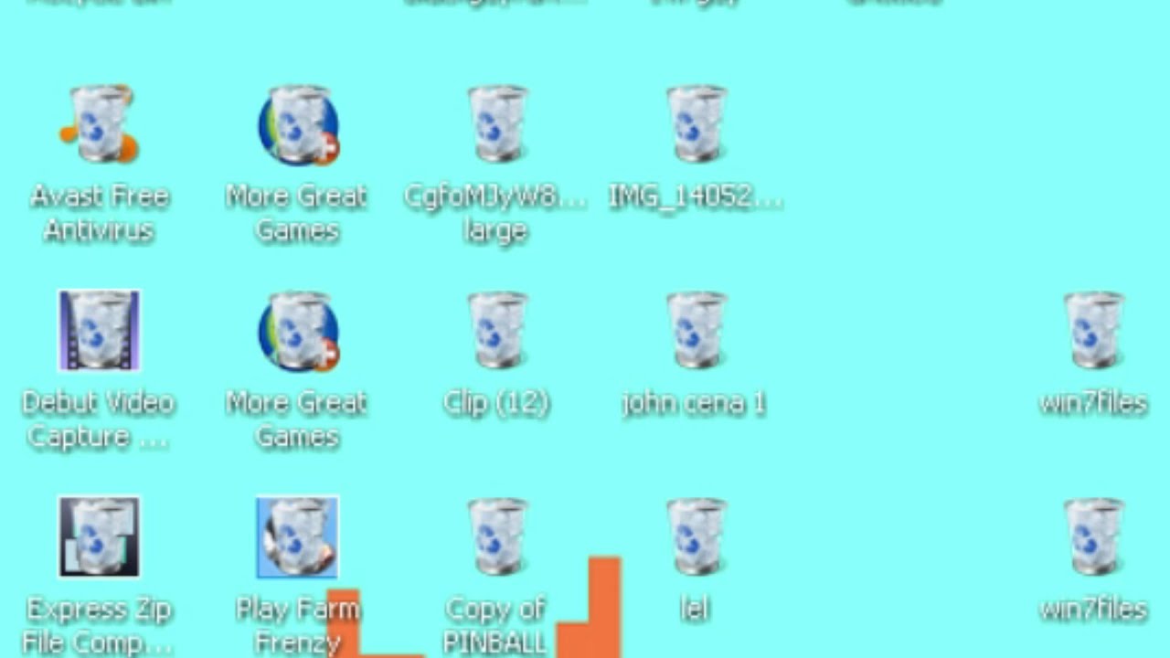 Windows XP Fun 3: A Bunch of TRAAAAASH - YouTube