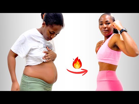 AEROBIC DANCE WORKOUT TO BURN BELLY FAT AT HOME