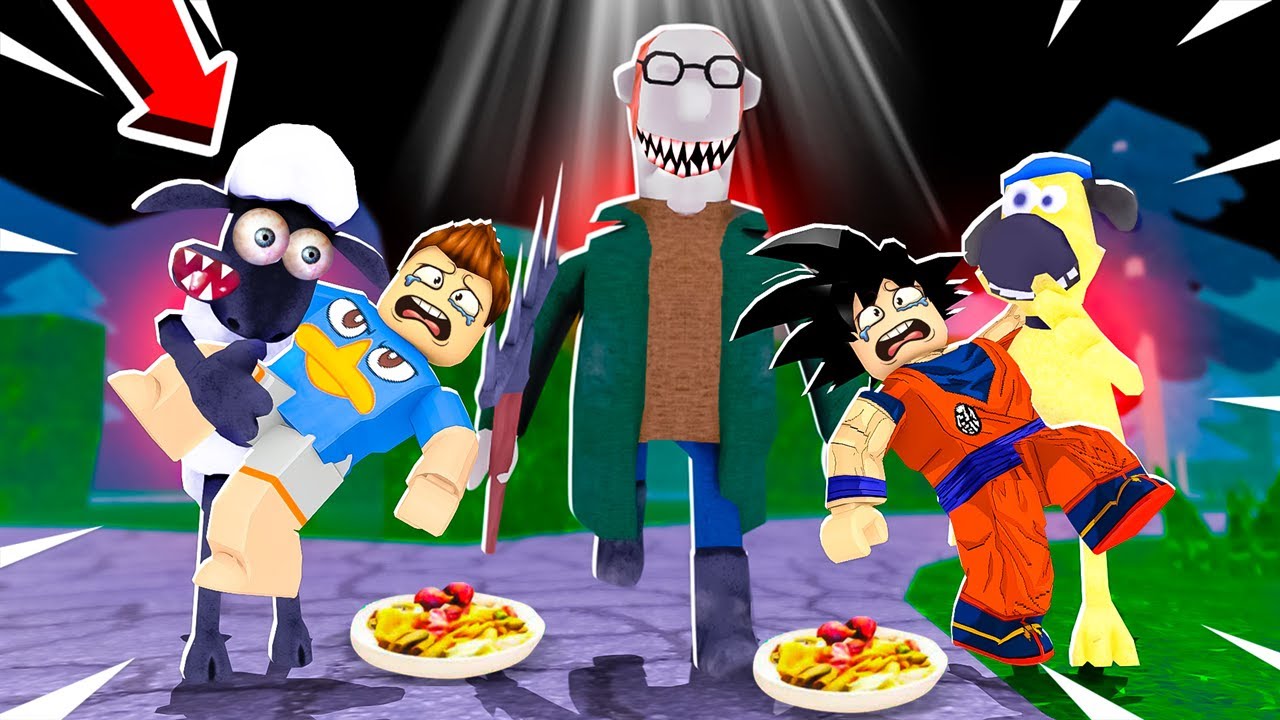 NUNCA IRRITE O SHAUN ASSUSTADOR QUE COME JOGADORES NO ROBLOX!! (Hungry ...