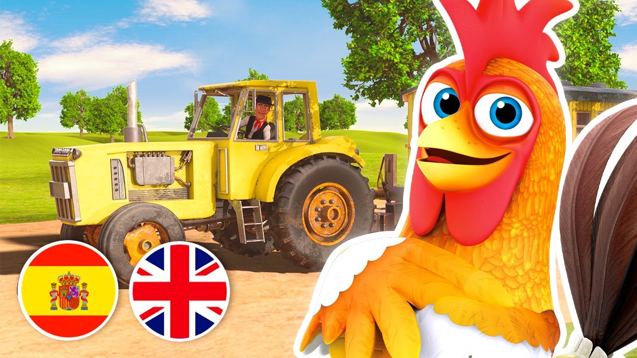 Aprende Inglés con BARTOLITO Y BETO 🚂 Tractor de colores | El Reino Dice - YouTube