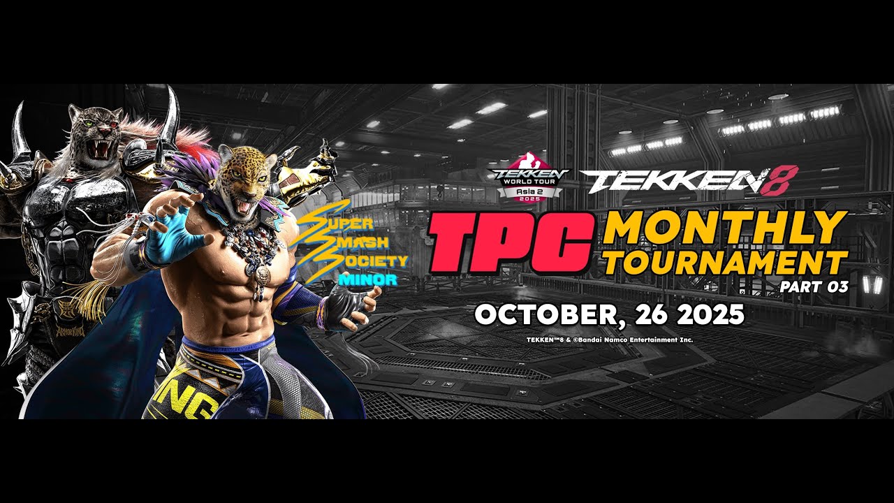TEKKEN World Tour Dojo 2025 | TPC Monthly Tournamet Part 03 - Minor ...