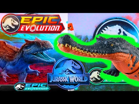 New Epic Evolution Gryposuchus Scan Code!! (Jurassic World Facts App ...