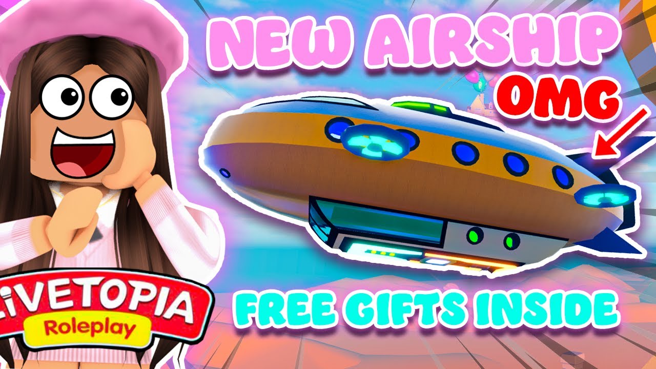 *NEW* LIVETOPIA AIRSHIP UPDATE 56 | FREE GIFTS in Livetopia Roblox ...