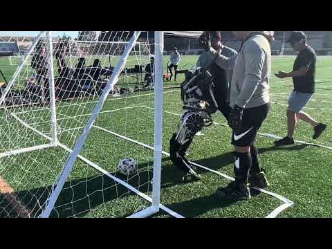 Training ARTEMIS: Autonomous Soccer Playing Humanoid Robot - YouTube