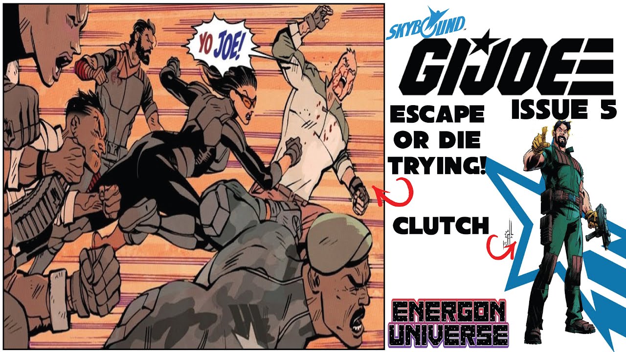 Trapped And Outgunned! G.I. Joe’s Risky Escape In G.I. Joe Issue 5 ...