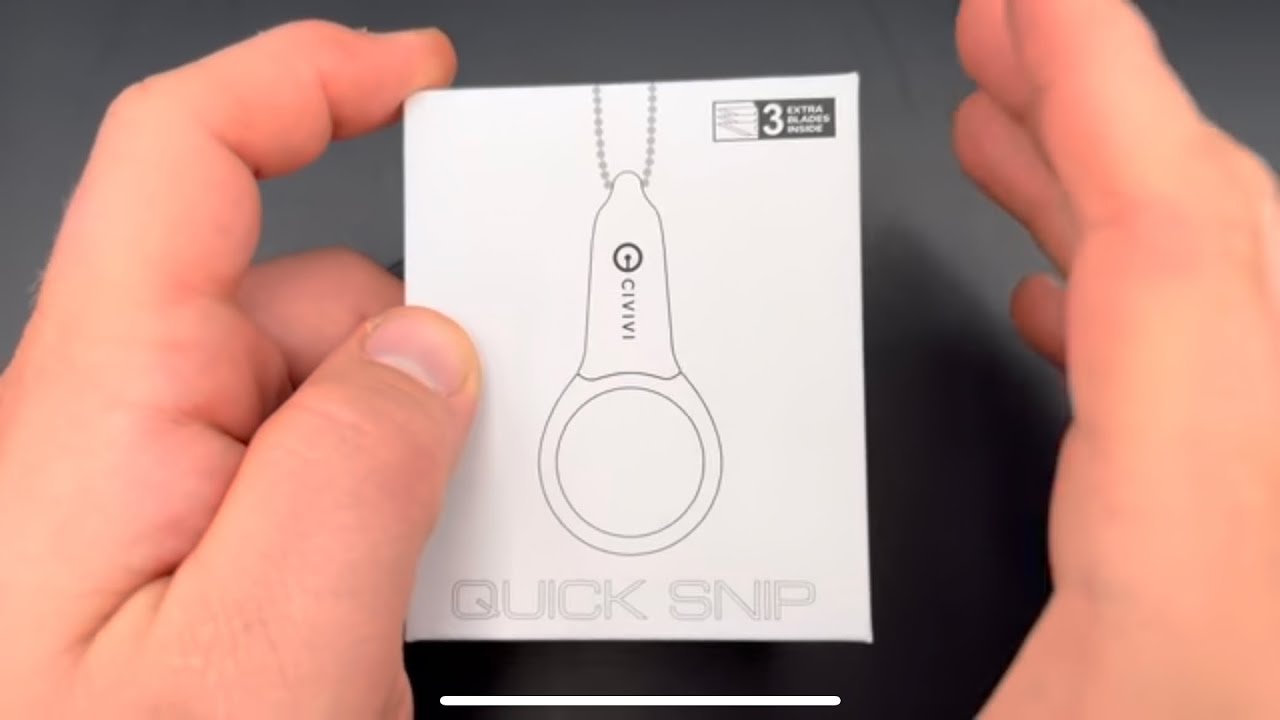 Civivi Quick Snip Review; Minimalism to the Extreme! - YouTube