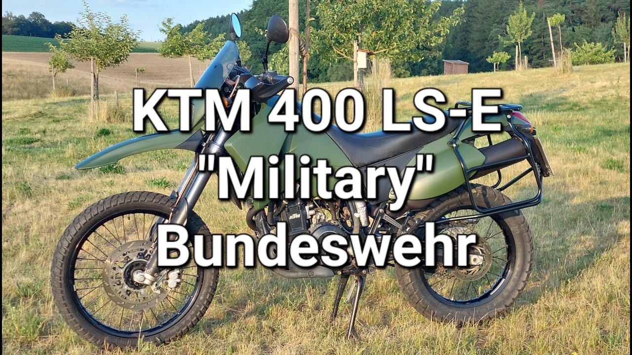 KTM 400 LS-E Military, Bundeswehr, Krad, Motorrad, German Military ...