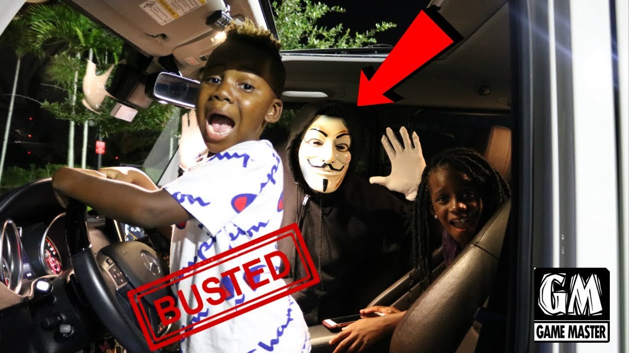 Caught Game Master On Camera He Followed Us All The Way To The Park ...