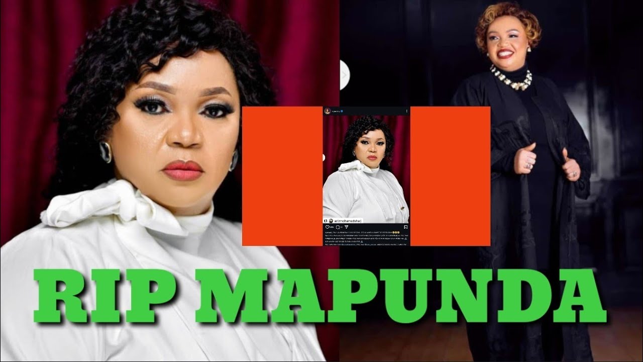 MSIBA: GRACE MAPUNDA WA TAMTHILIA YA HUBA AFARIKI DUNIA (TESSA ...