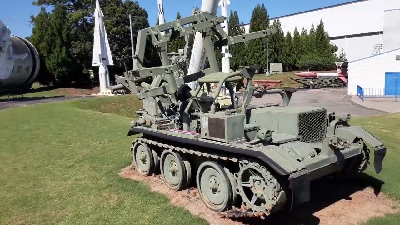 M501 hawk missle loader in Huntsville AL - YouTube